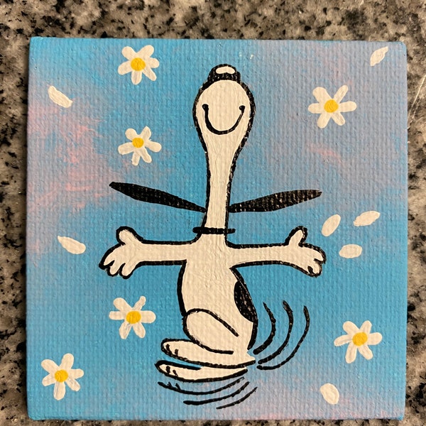 Hand Painted Snoopy - Etsy