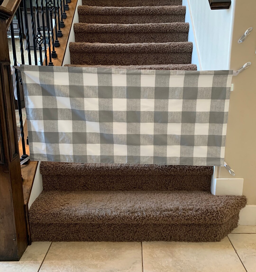 Fabric Baby/pet Gate | Duck Cloth, Custom Width - Etsy