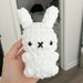 Crochet Miffy Nijntje Bunny Rabbit Plushie Keychain - Etsy