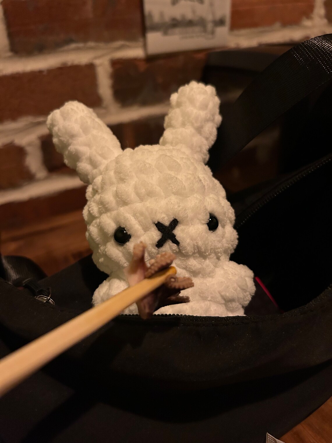 Crochet Miffy Nijntje Bunny Rabbit Plushie Keychain - Etsy
