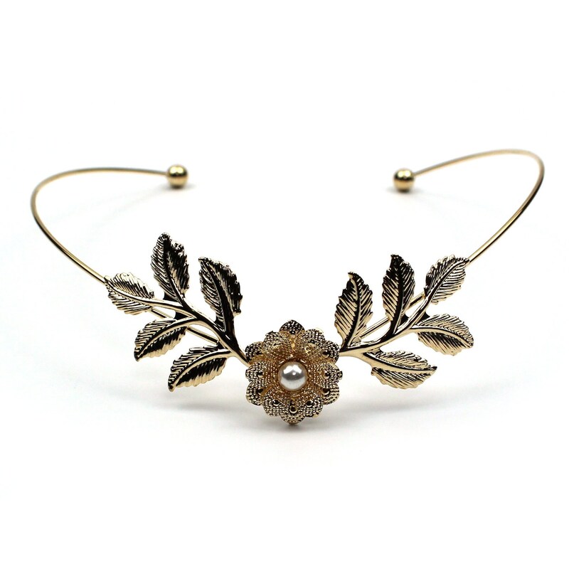 Gold Bridal Headband - Etsy