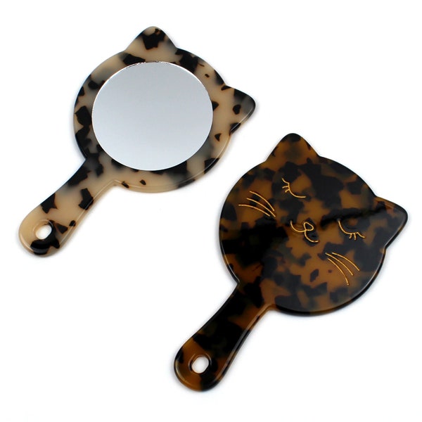 Cat Compact Mirror - Etsy