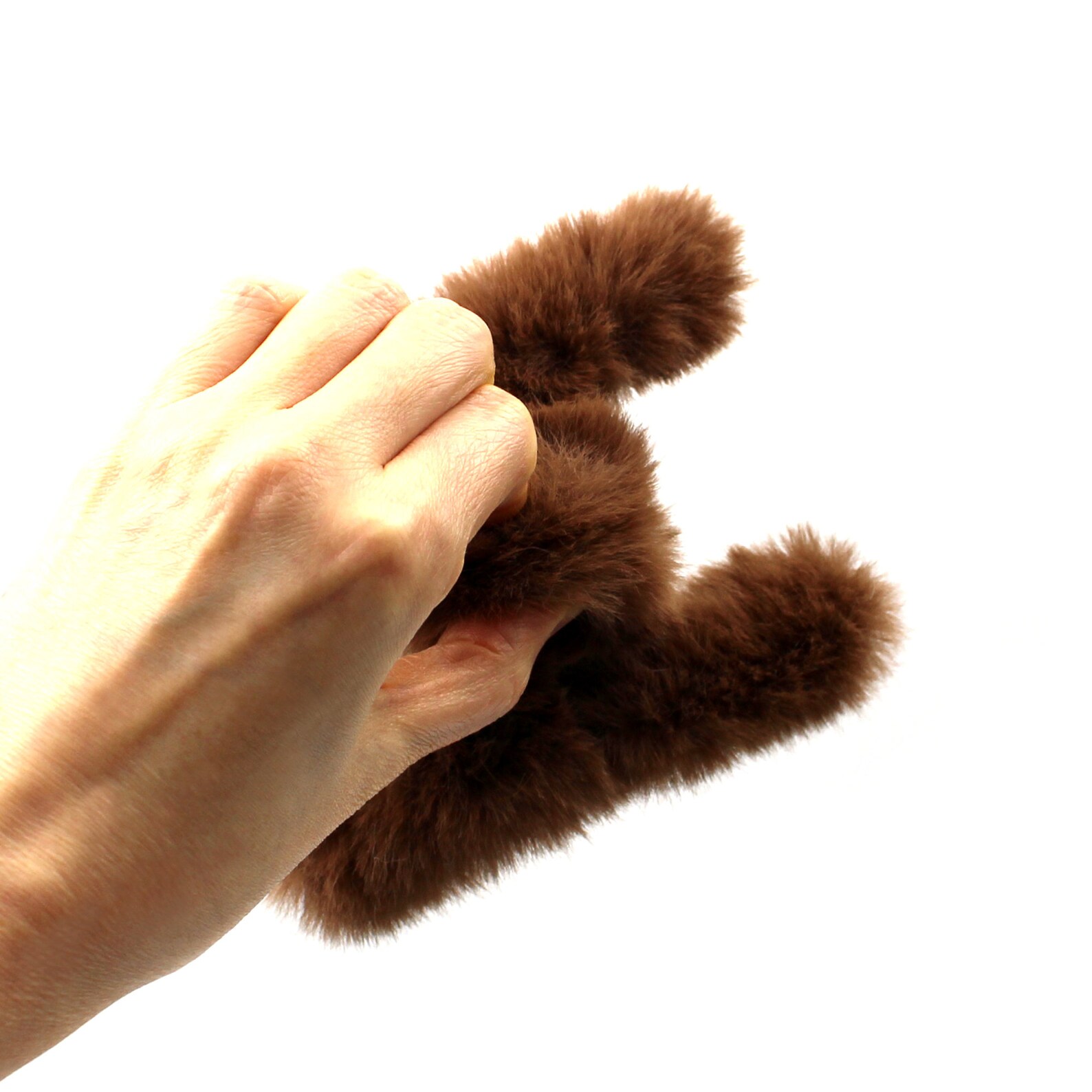 Soft Large Faux Fur Claw Hair Clip Big Plush Updo Holder | Etsy