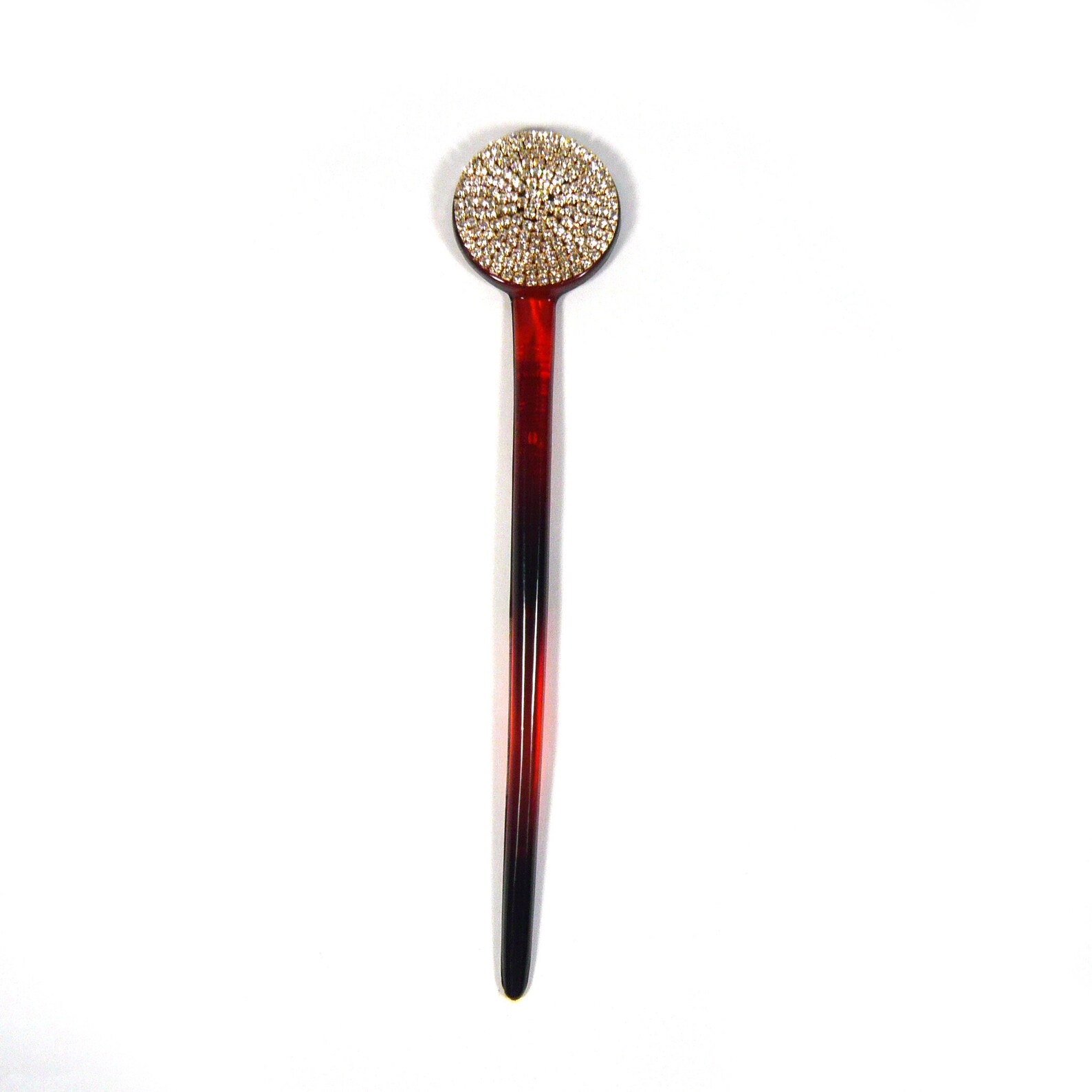 Bling Round Circle Crystal Rhinestone Decor Long Brown Black - Etsy