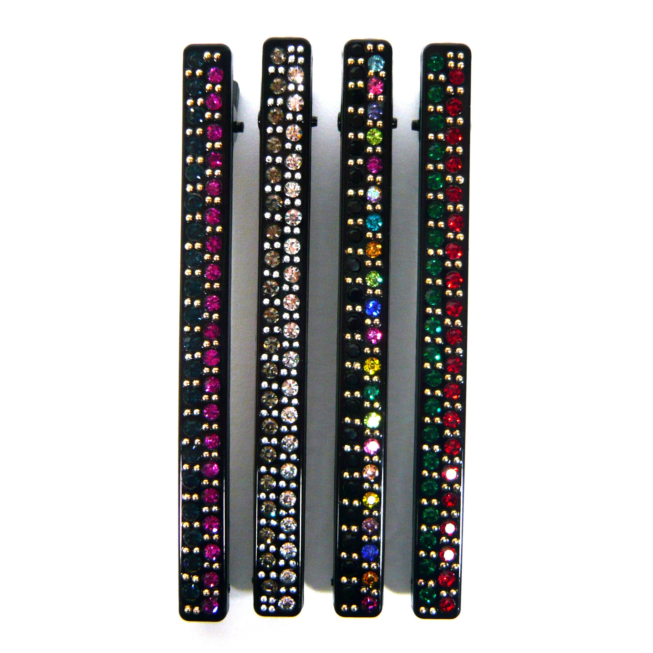 Two Row Line Crystal Rhinestone Metal Ball Decor 3.14 Inch | Etsy