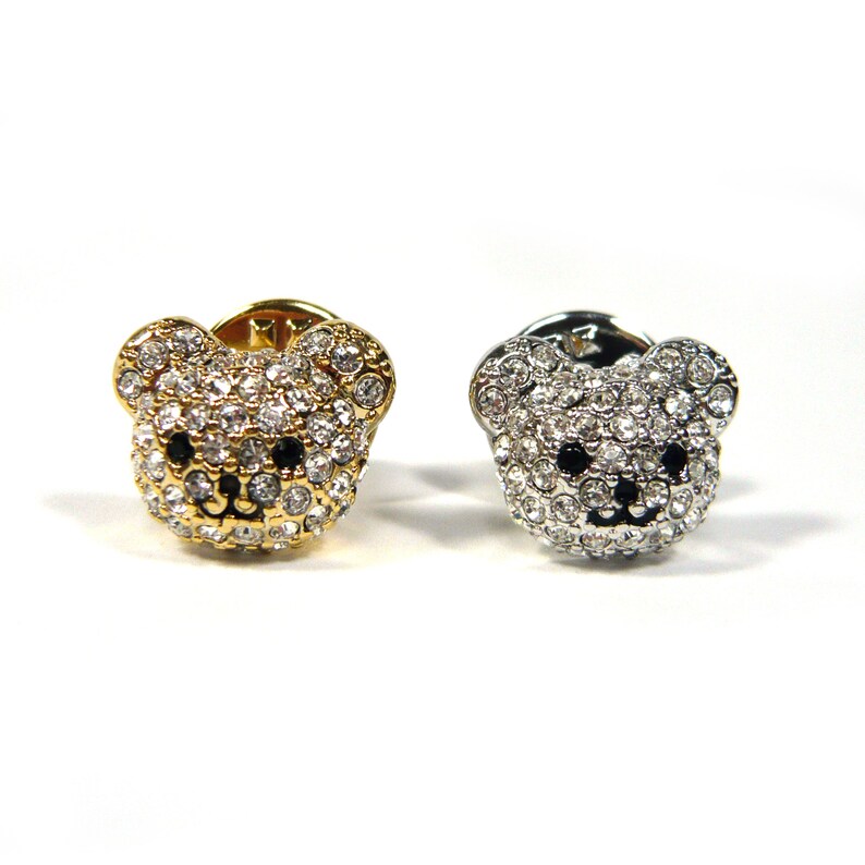 Super Cute Mini Small Crystal Rhinestone Decor Silver Gold - Etsy