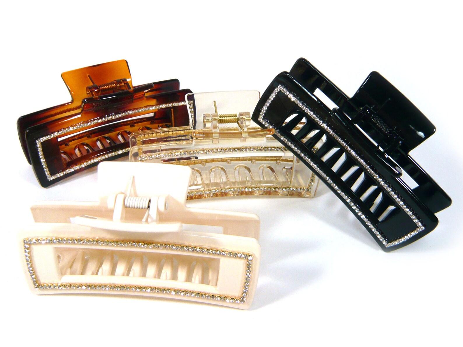 Big Large Square Rectangle Frame White Transparent Beige Brown - Etsy