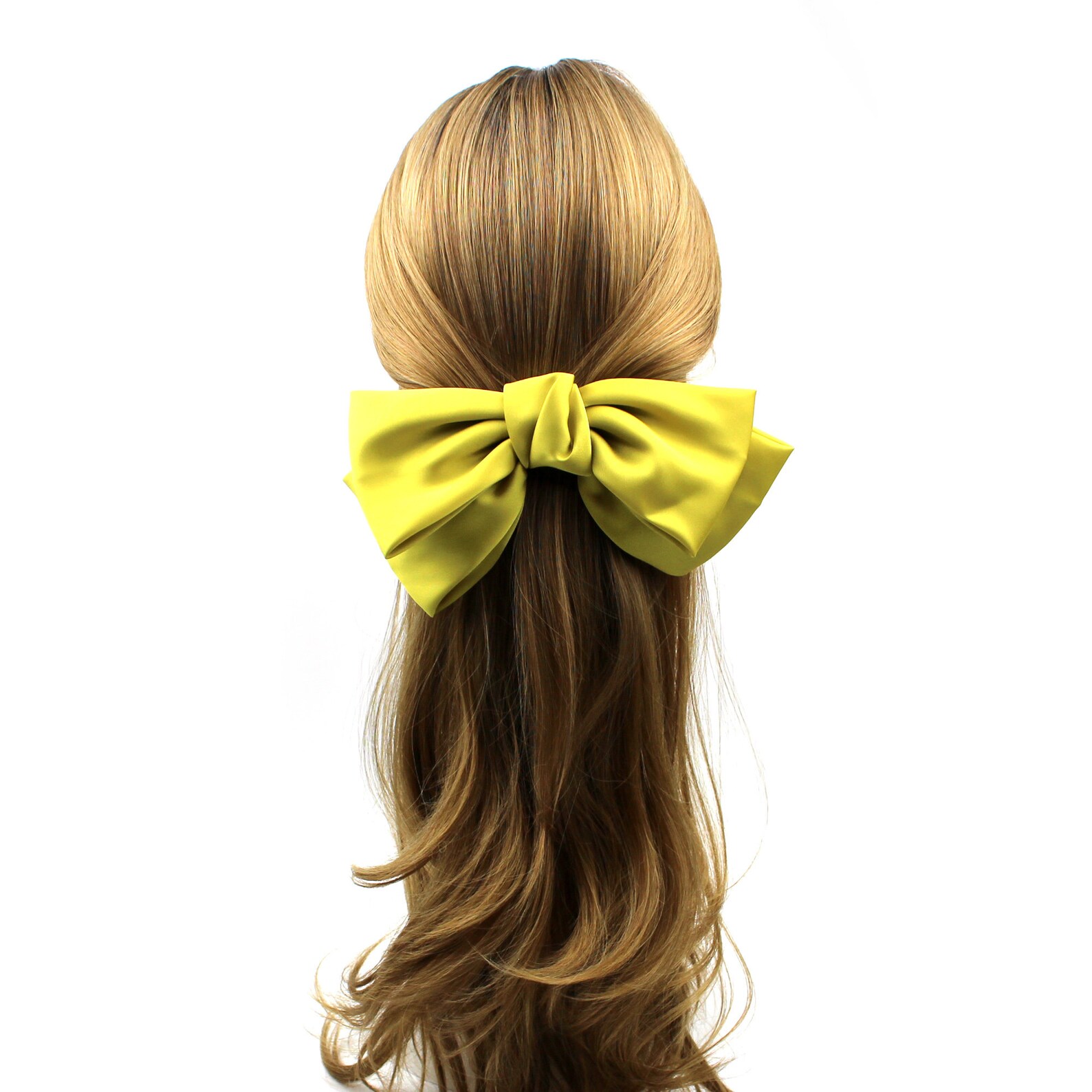 9 Inch Silk Extra Large Hair Bows Barrette Big Ribbon Bow Hair - Etsy