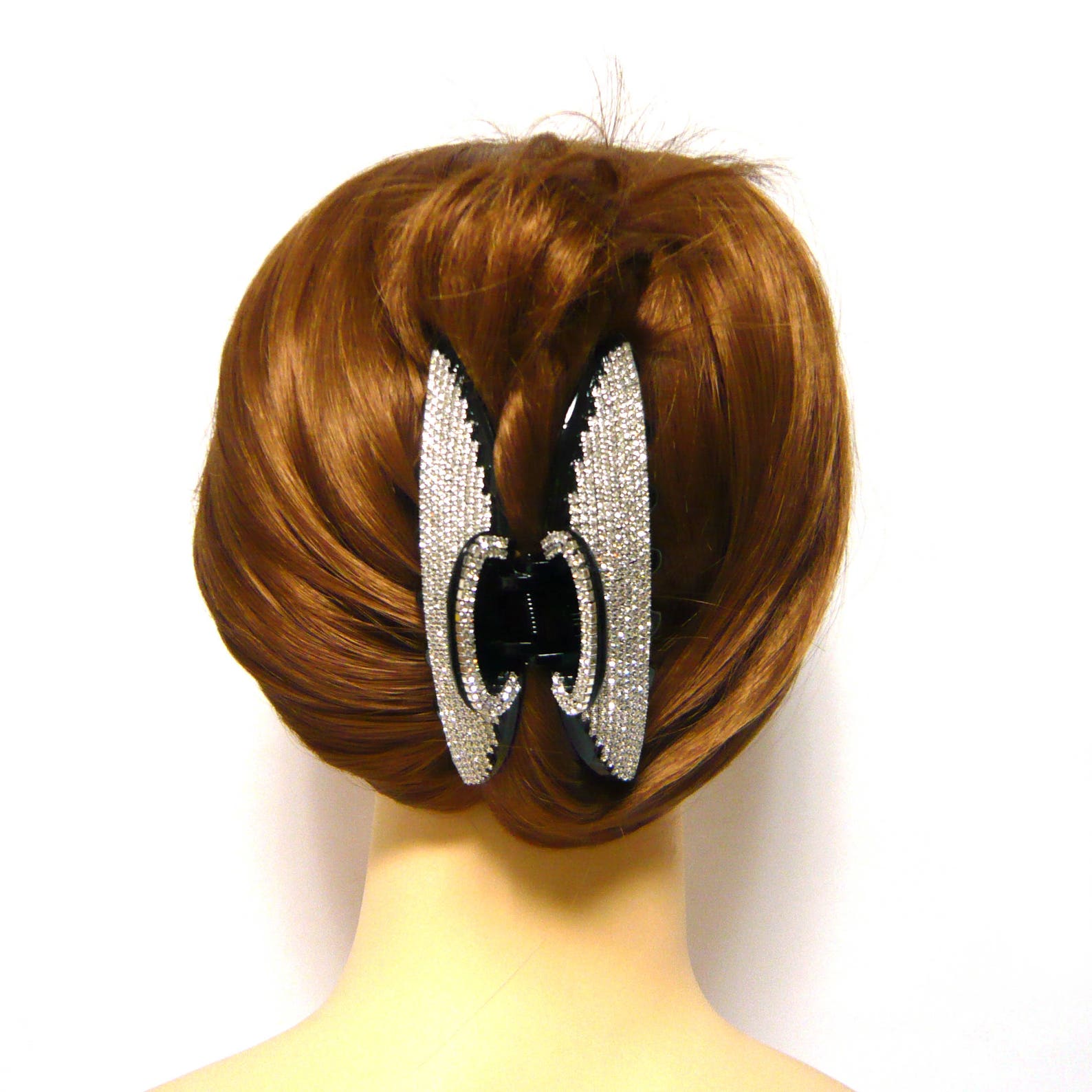 Gorgeous Glitter Crystal Rhinestones Hair Jewelry Big Large - Etsy