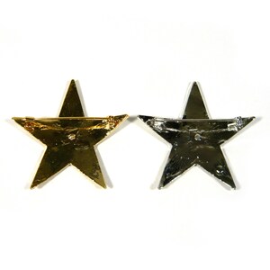 Clear Crystal Rhinestone Silver Gold Metal Star Brooch Pin - Etsy