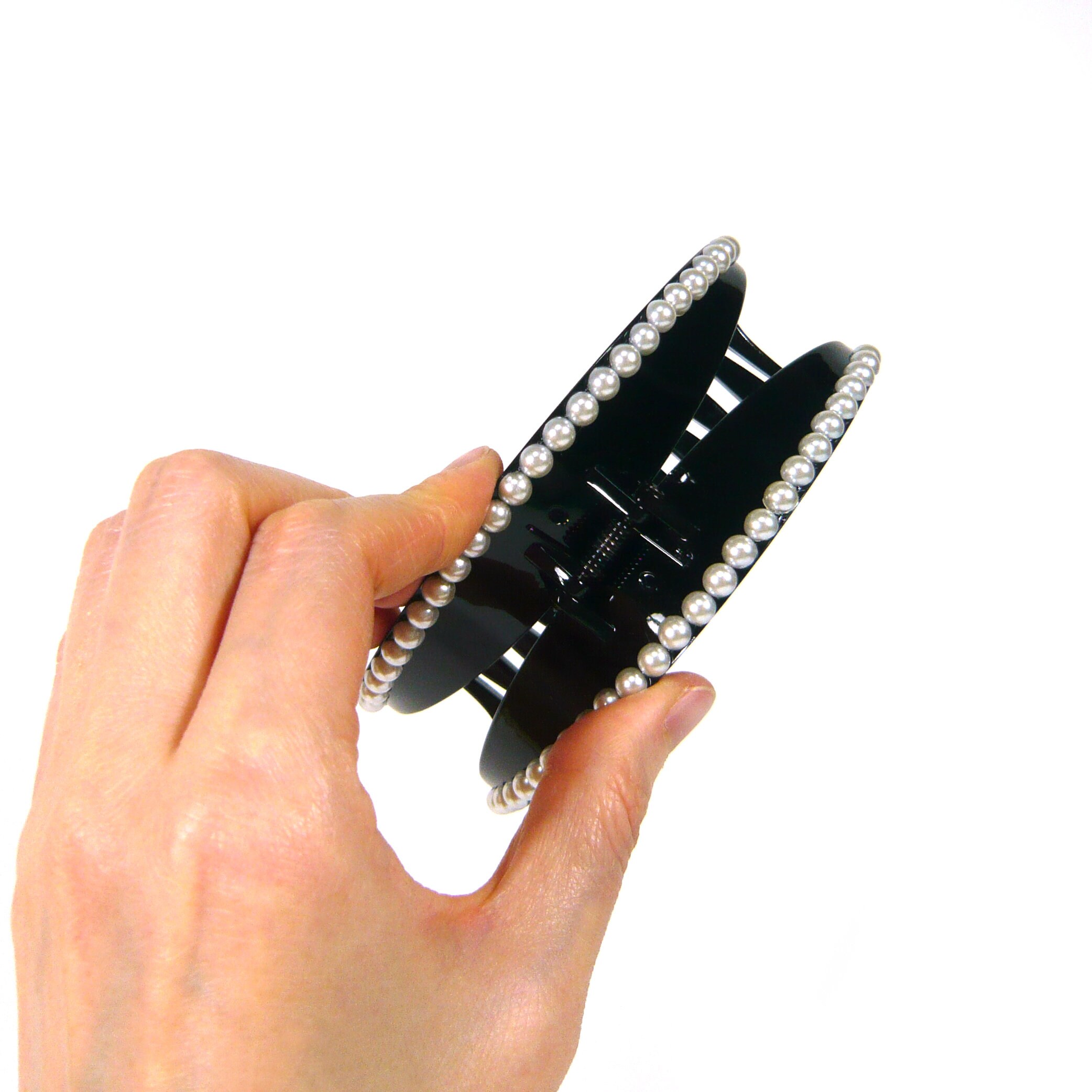 Large Round Semicircle Half-Moon Shape Frame Brown Black | Etsy