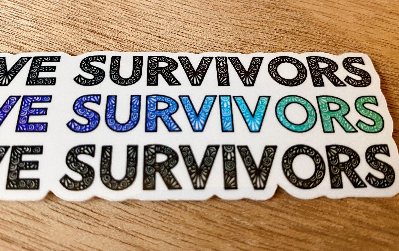 Believe Survivors Sticker | Etsy