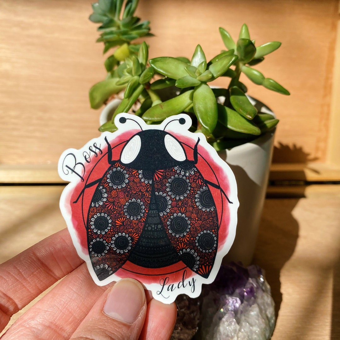 Boss Lady Sticker - Etsy