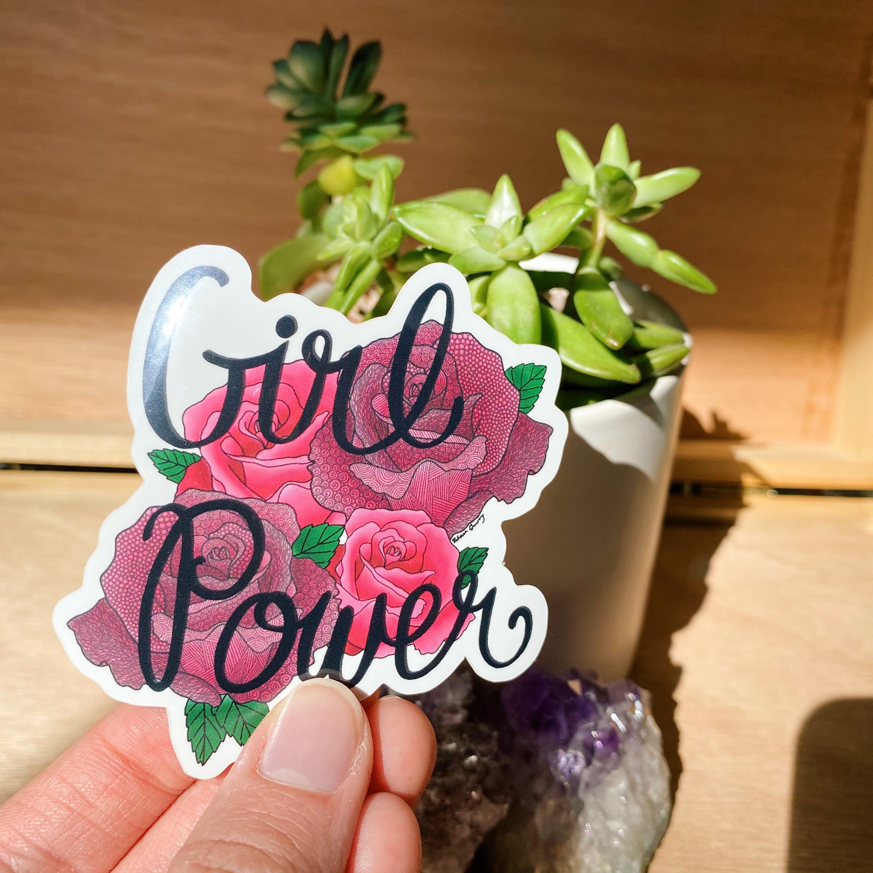 Girl Power Sticker - Etsy