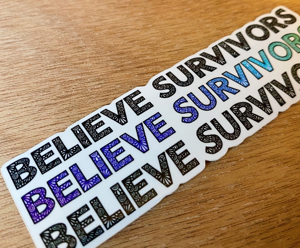 Believe Survivors Sticker | Etsy
