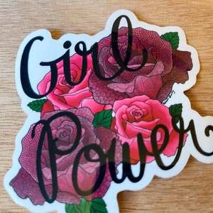 Girl Power Sticker - Etsy