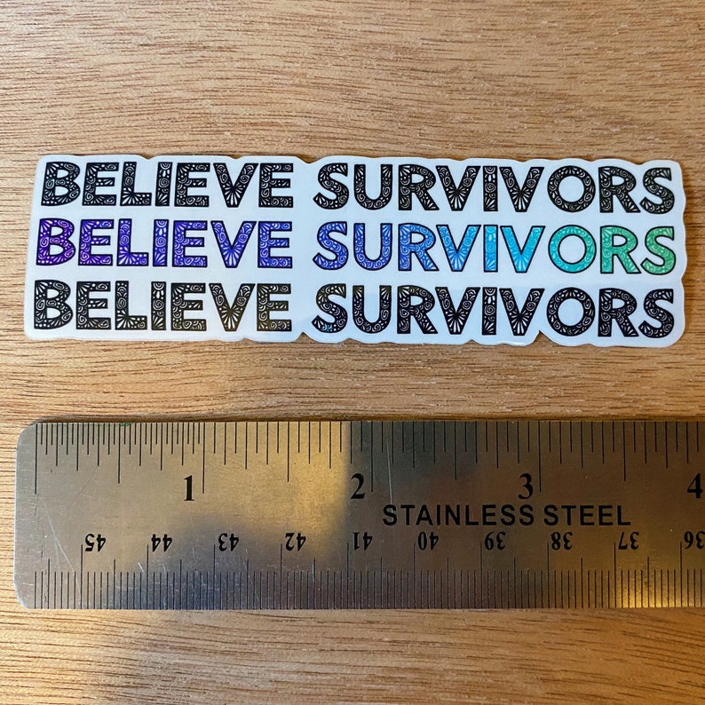 Believe Survivors Sticker - Etsy
