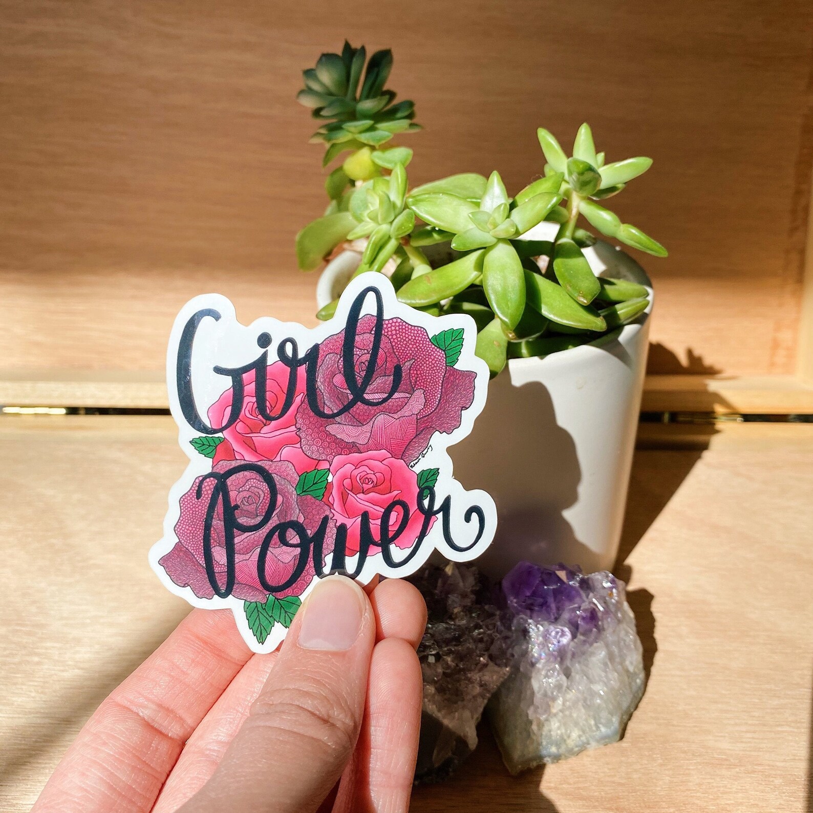 Girl Power Sticker - Etsy