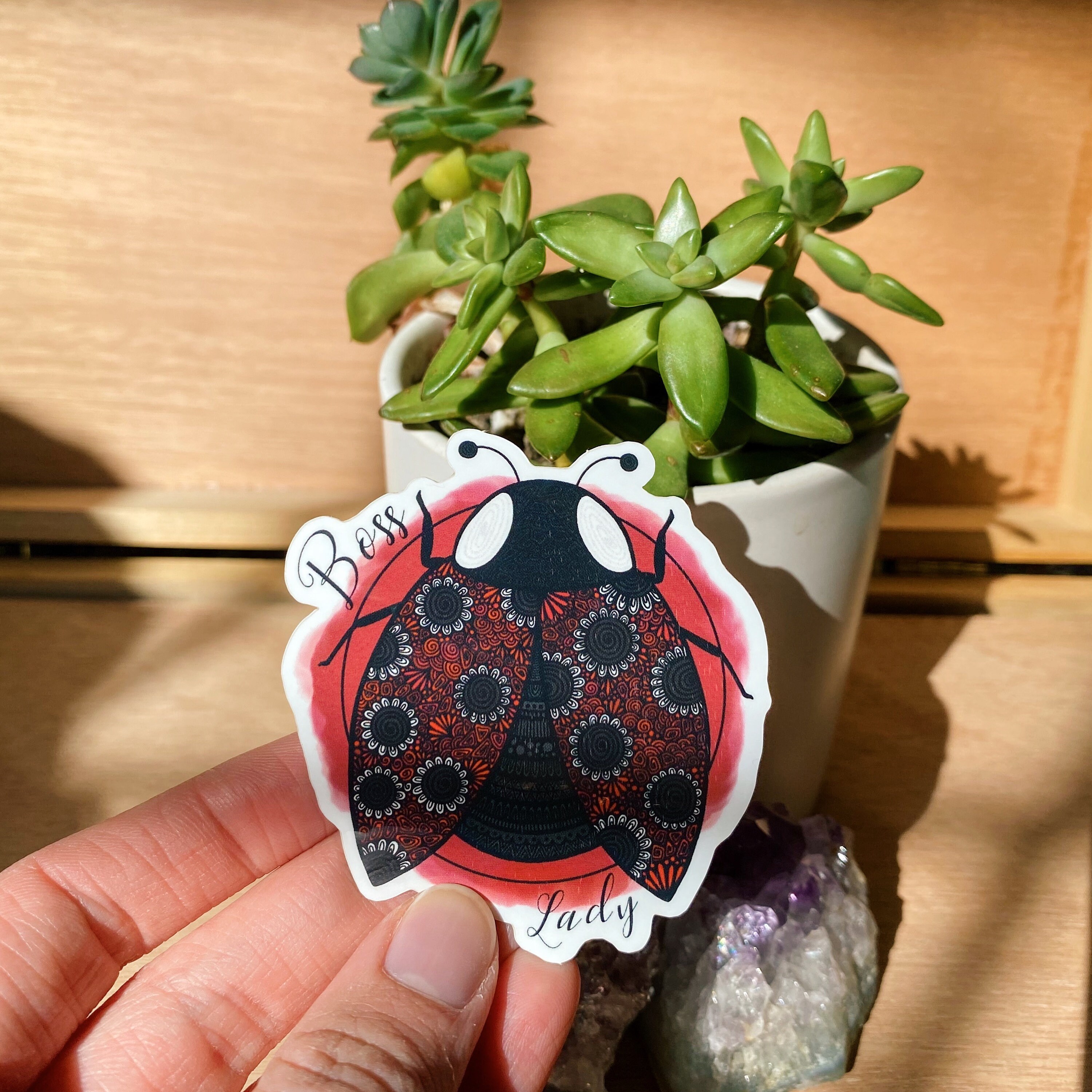 Boss Lady Sticker - Etsy