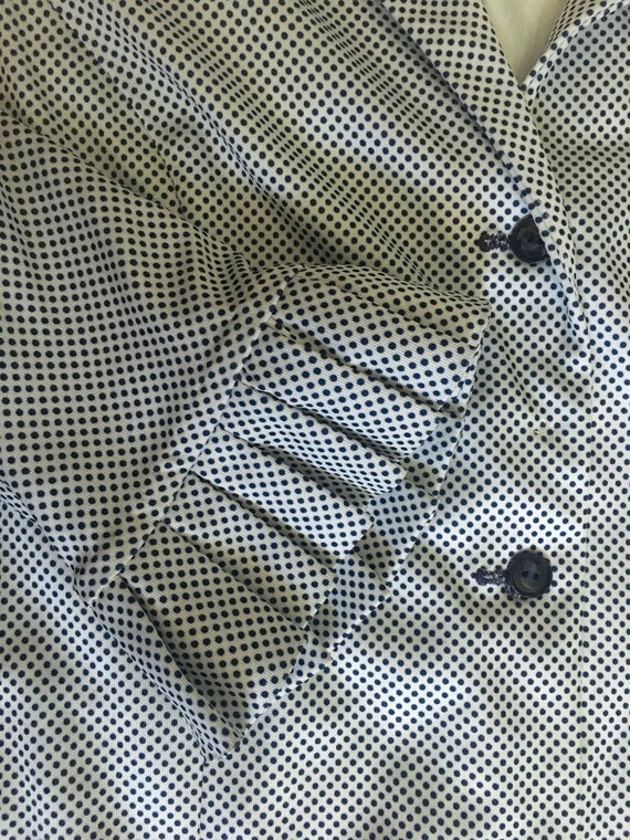 1970's Vintage straight line Designer dress with a de… - Gem