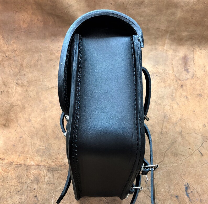 Harley Davidson Custom Motorcycle Side SOFTAIL Bag, "mod. Choppers 002e ...