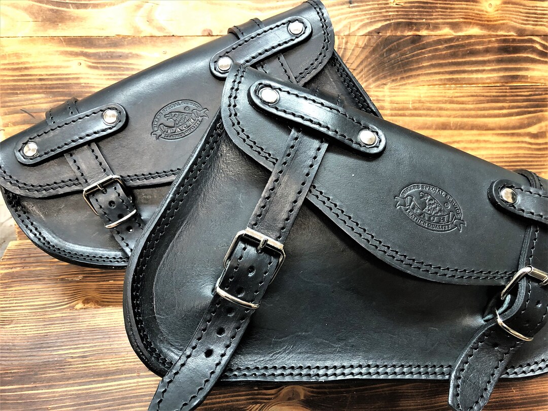 SPORTSTER Side Bag Moto Custom Harley Iron Forty Eight Roadster ...