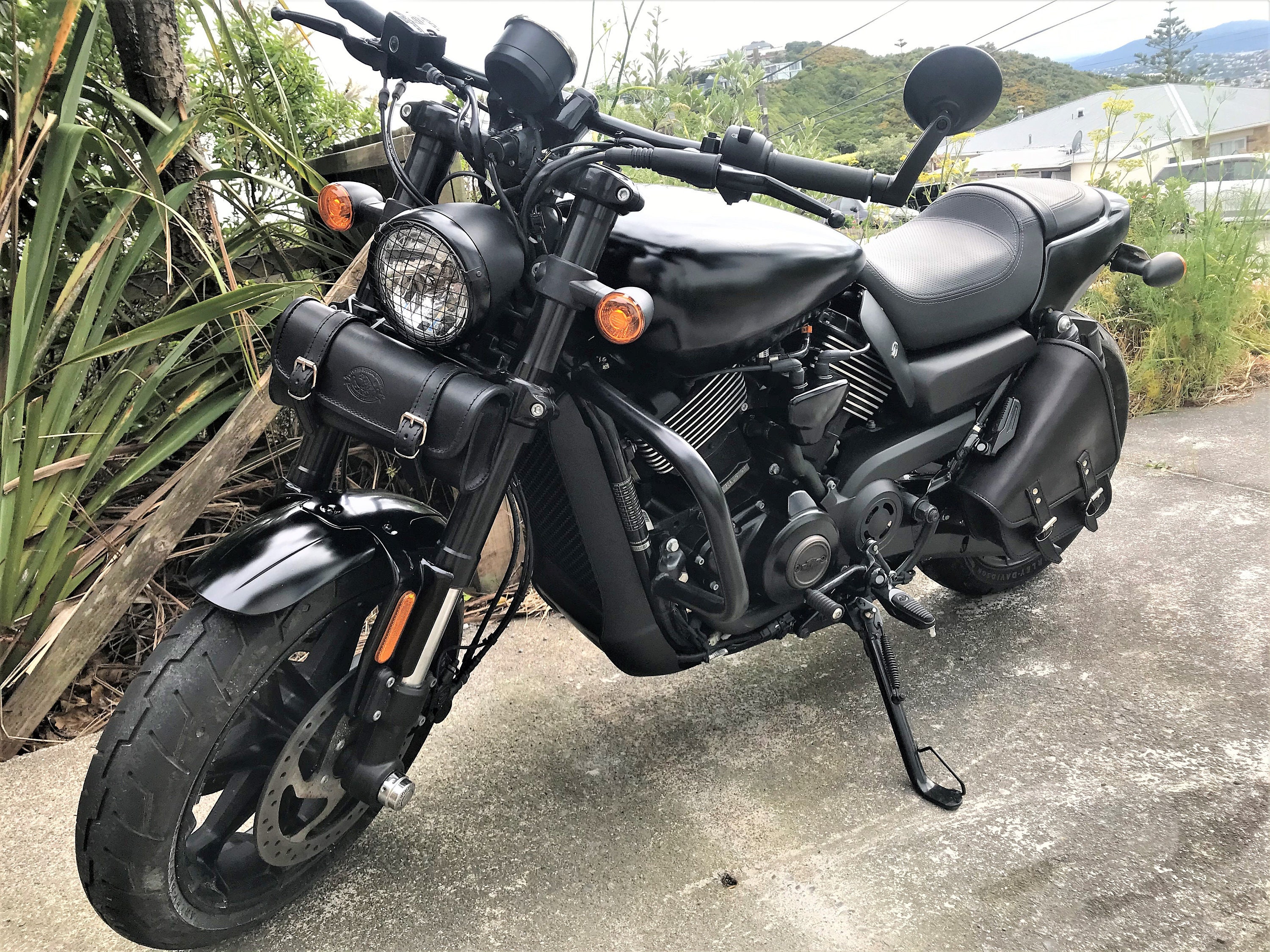 Borsa Harley Davidson Street Rod XG750A, Cod. Choppers 019 Cuoio 4mm ...