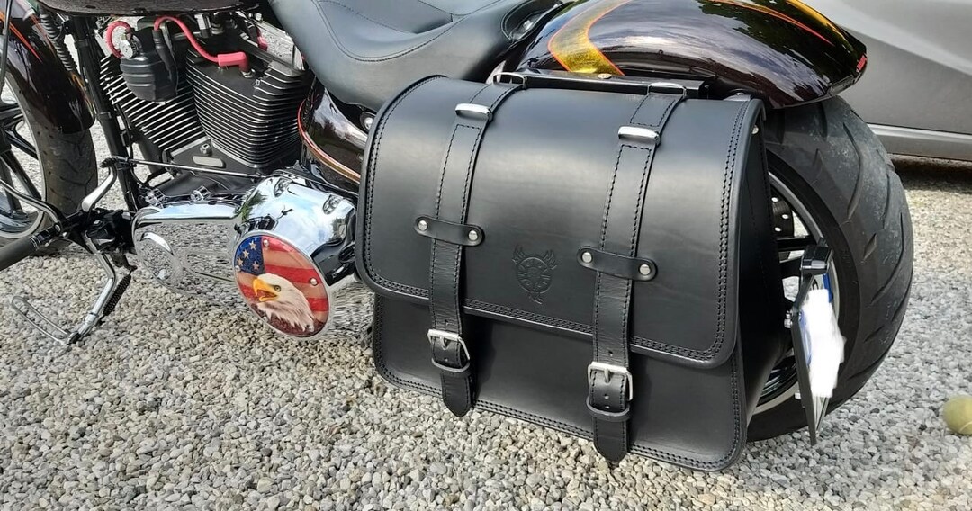 Mono Custom Harley Bag SOFTAIL Side Cod. MONO 165 / Mod. FELICIANO ...