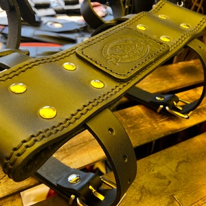 Leather Blanket Roll Camping Gear Motorcycle Rider Custom Motorcycle ...