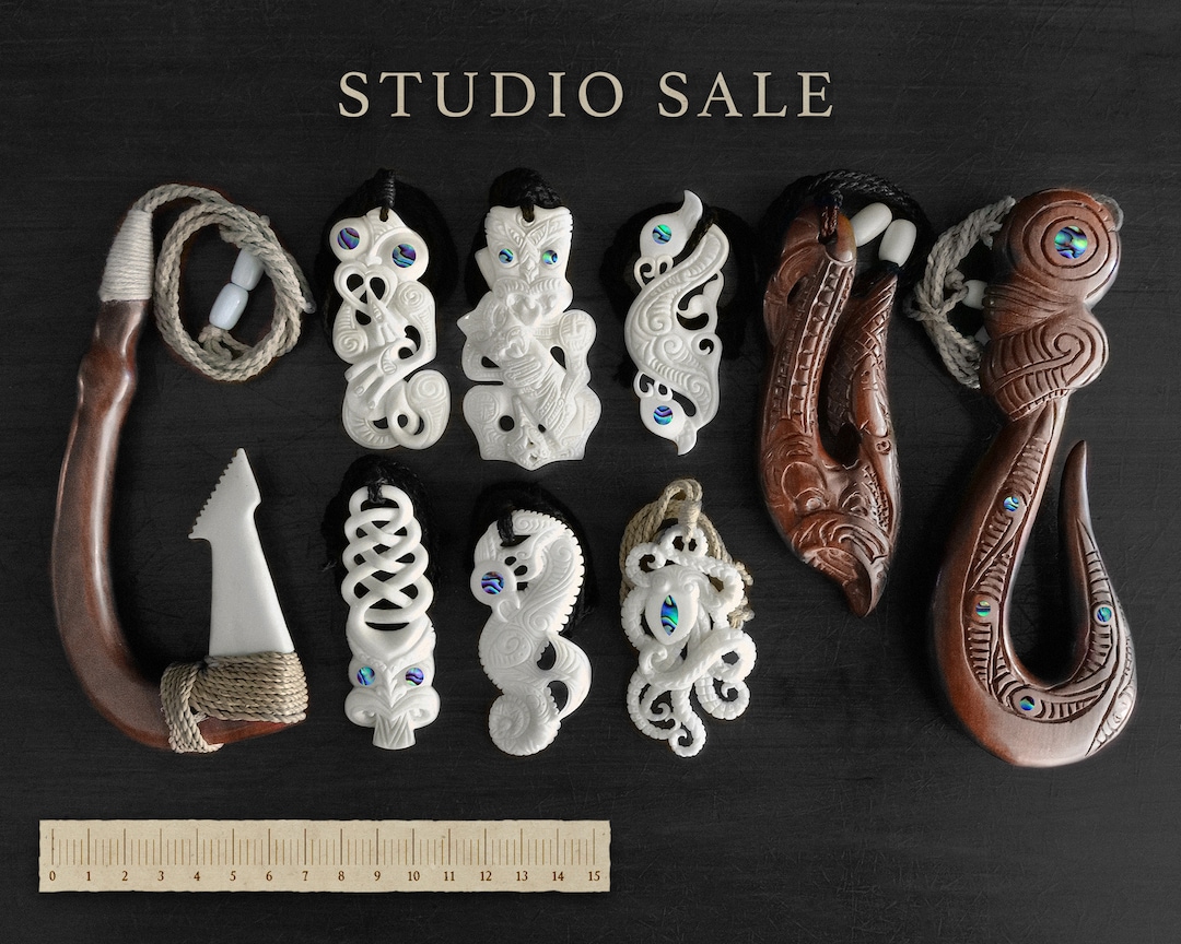 New Zealand Maori Necklace Studio Sale - Etsy
