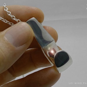 Hawaiian Niho Palaoa Necklace, Silver Leadership Symbol, Tribal Chief ...