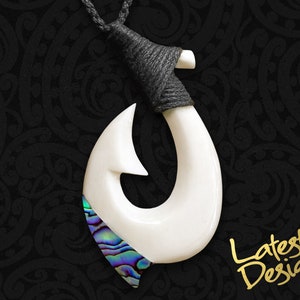 Maori Maui Fish Hook Necklace, Aotearoa New Zealand Hei Matau Makau ...