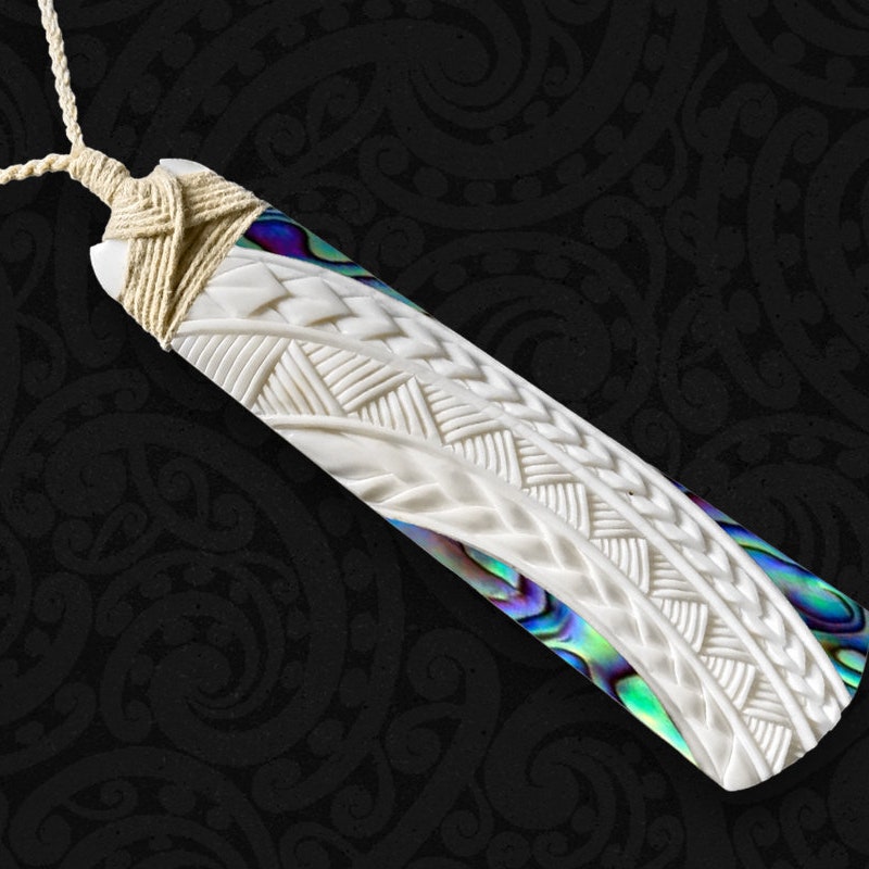 Tribal Bone Necklace - Etsy
