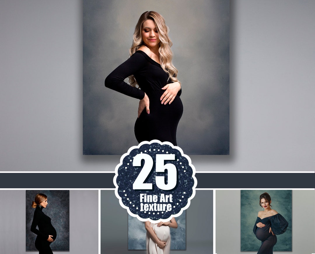 25 Fine Art Portrait Texture, Photoshop Overlay, Skinny Canvas Digital ...