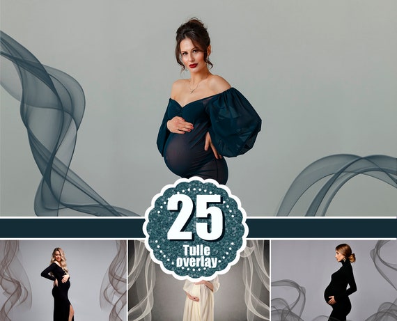 25 Tulle Overlays Photoshop Overlays Veil Flying Tulle - Etsy