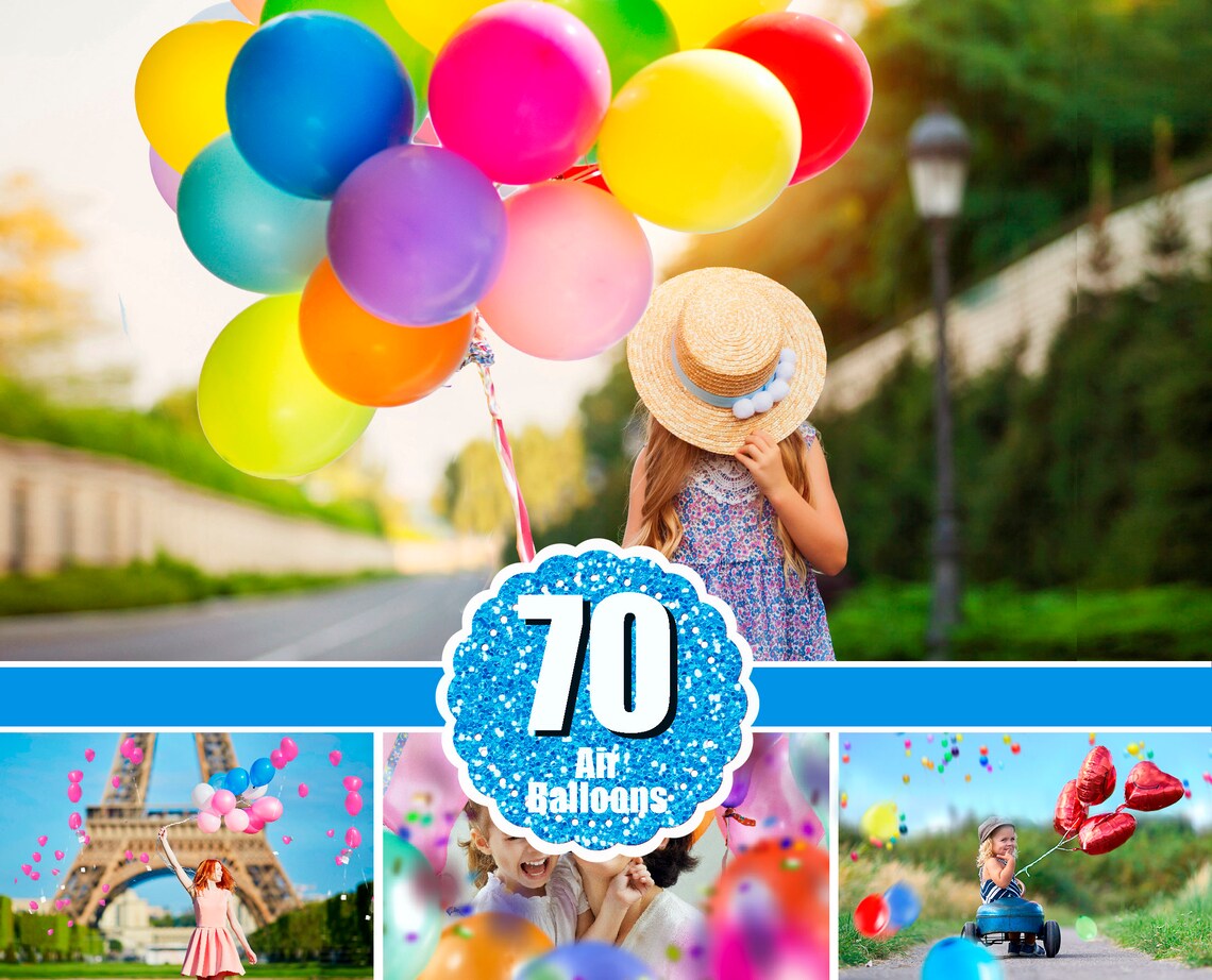 70 Balloons Balloon Overlay, Balloons Clip Art Clipart, Transparent ...