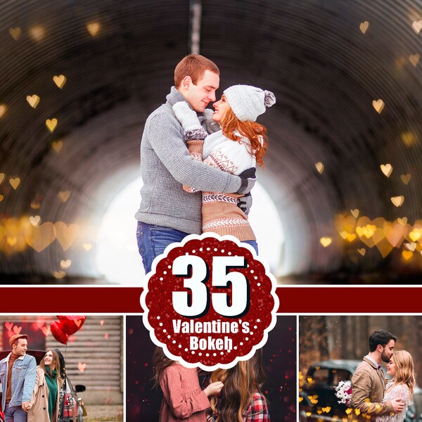 Bokeh Heart Hearts - Etsy