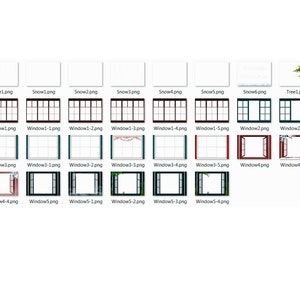 35 Window Frame rustic frames Christmas Photoshop Mix | Etsy