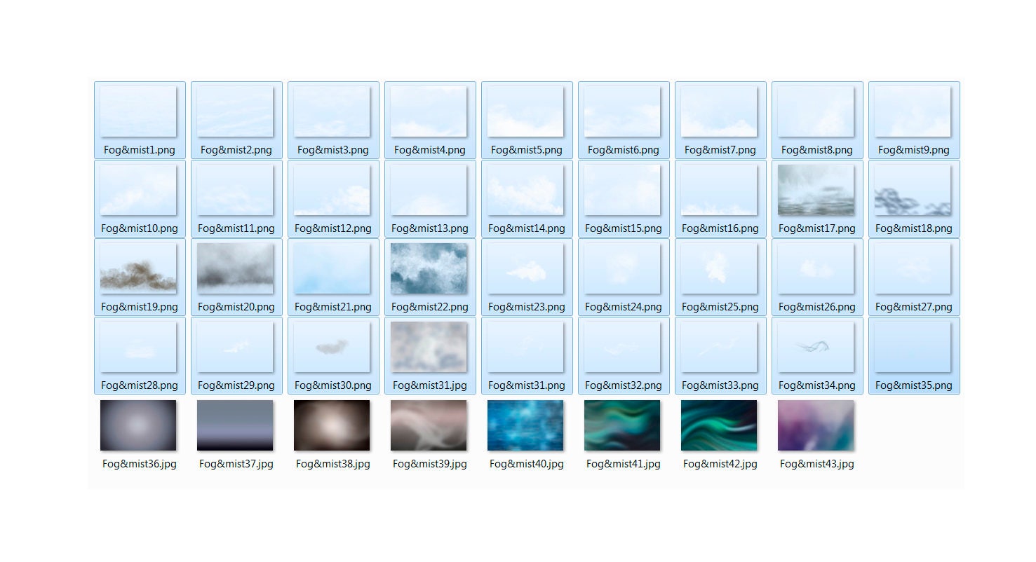 35 Fog Mist Photo Overlays Smoke Photoshop Mix Overlay - Etsy