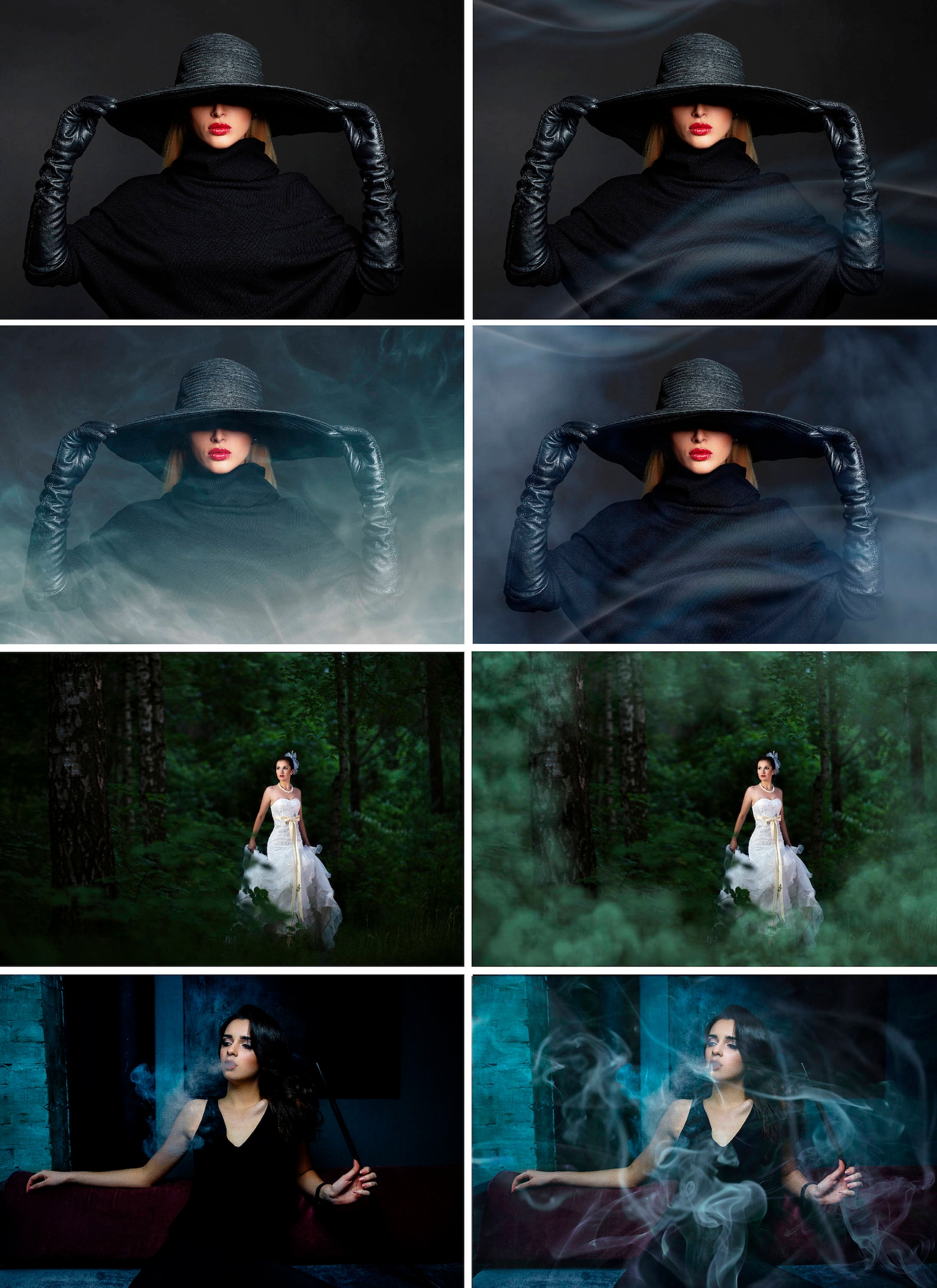 60 Color Colored Fog Smoke Photo Overlays Photoshop Overlay - Etsy