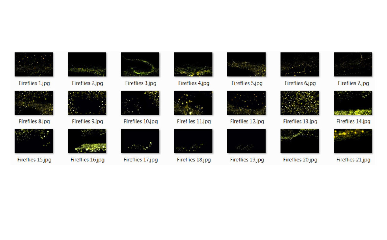 20 Firefly Overlays, Photoshop Overlay, Fireflies, Firefly, Fairy Tale ...