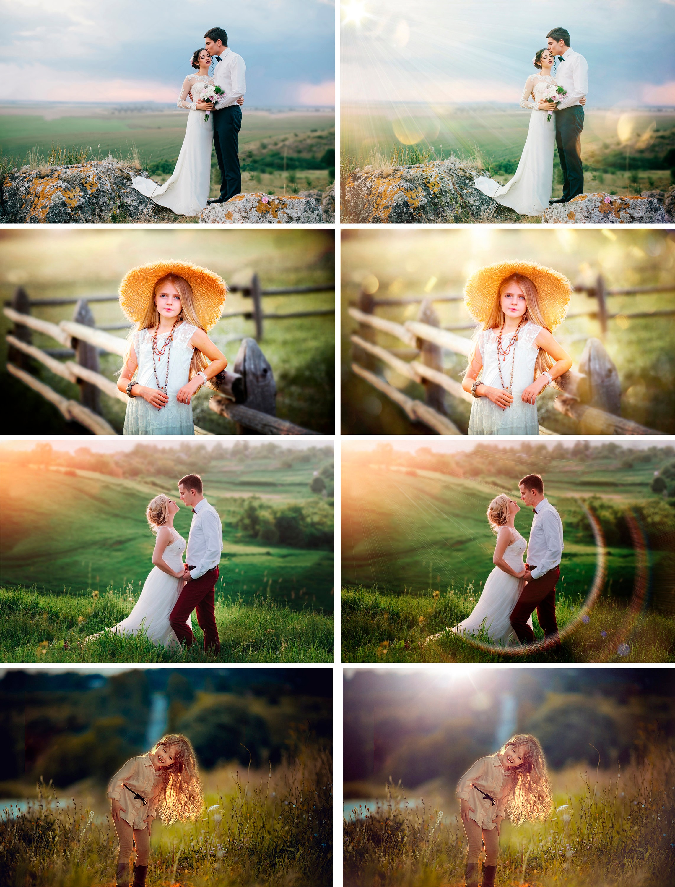 75 Natural Sun Light Photoshop Overlays Sunlight Bokeh Sun - Etsy