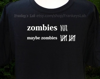 Choose Your Weapon for the Zombie Apocalypse T-shirt. Funny Zombies ...