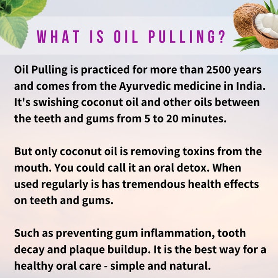 Oil Pulling Toxins