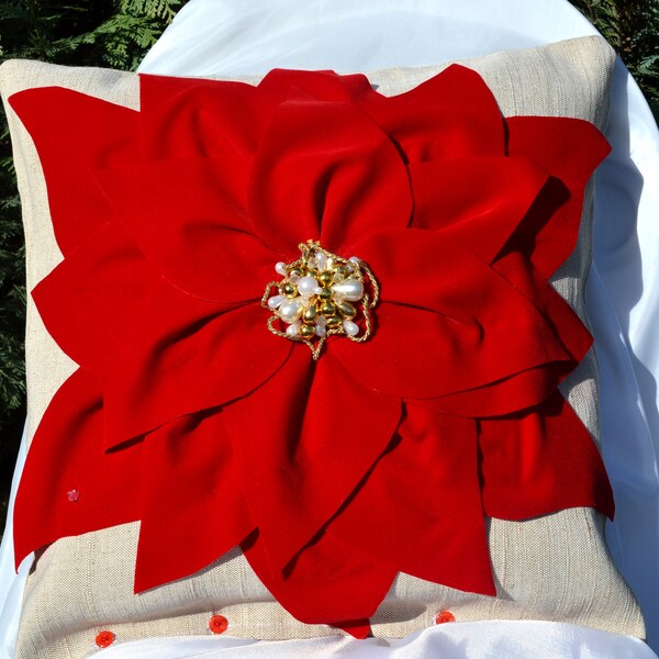 Large Burlap Flower - Etsy