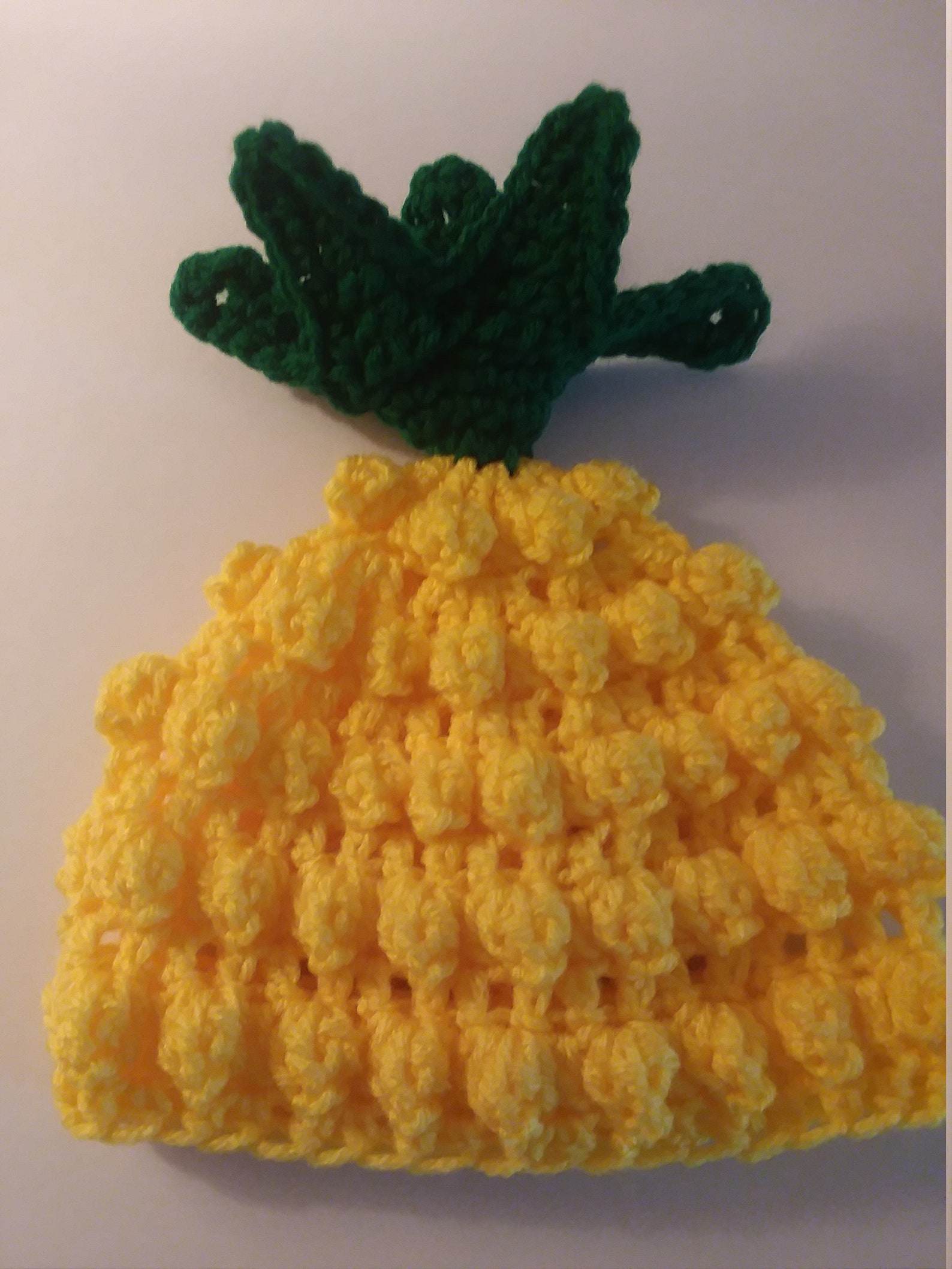 Crocheted Pineapple Baby Hat Pineapple Hat Baby Pineapple | Etsy