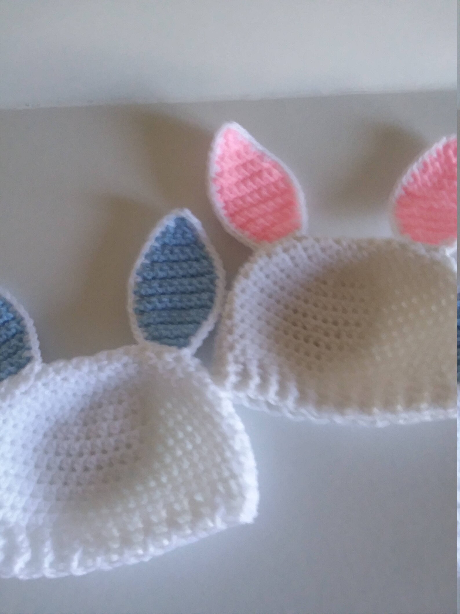 Crocheted Bunny Hat Easter Bunny Hat Rabbit Hat Ready to - Etsy