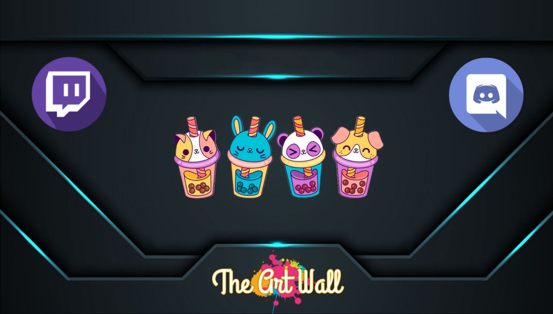 4 X Twitch Cute Shakes Emotes to Bring Your Streaming to Life - Etsy