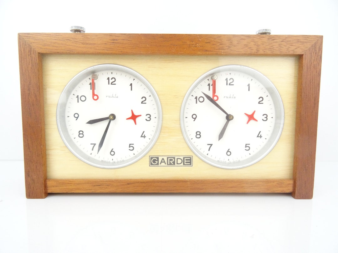 Vintage Ruhla Garde Chess Clock GDR Made in Germany Plus Original Box ...