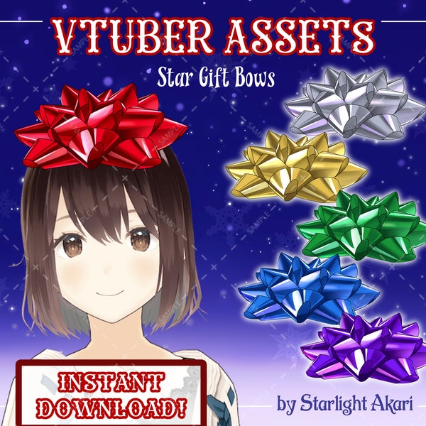 Vtuber Bows - Etsy